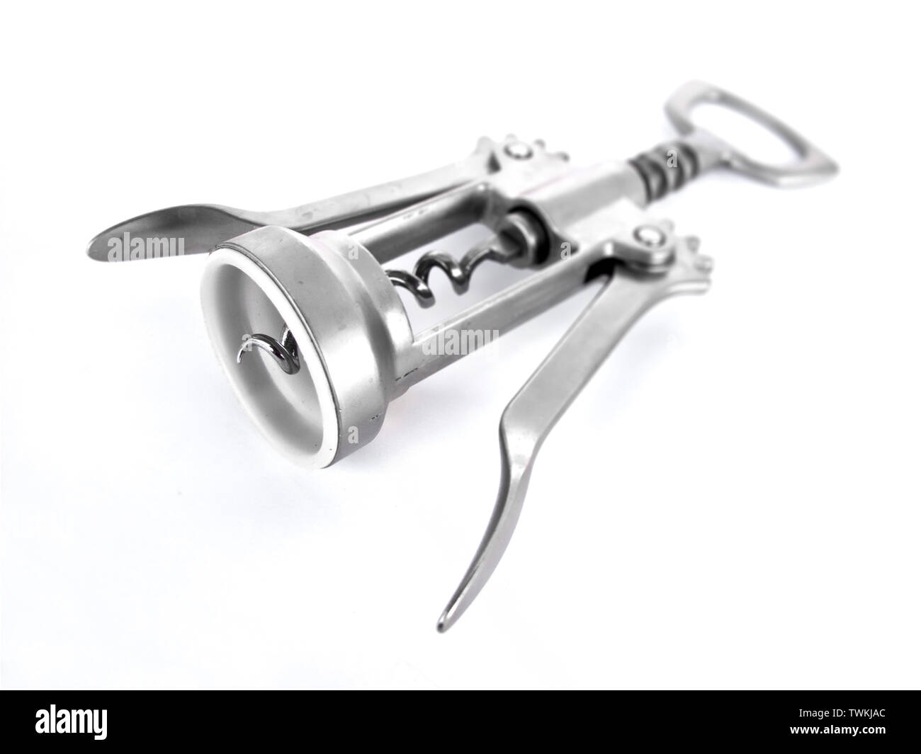 Old corkscrew cork on Cut Out Stock Images & Pictures - Alamy