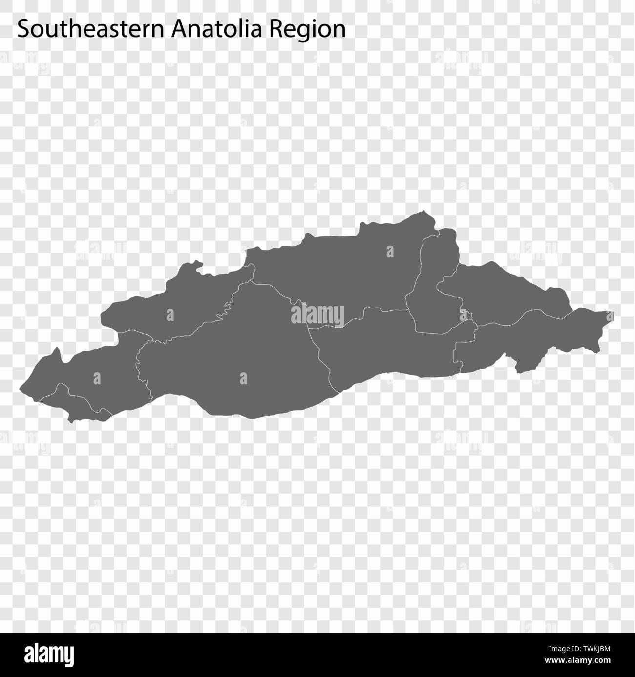 Anatolia map hi-res stock photography and images - Alamy