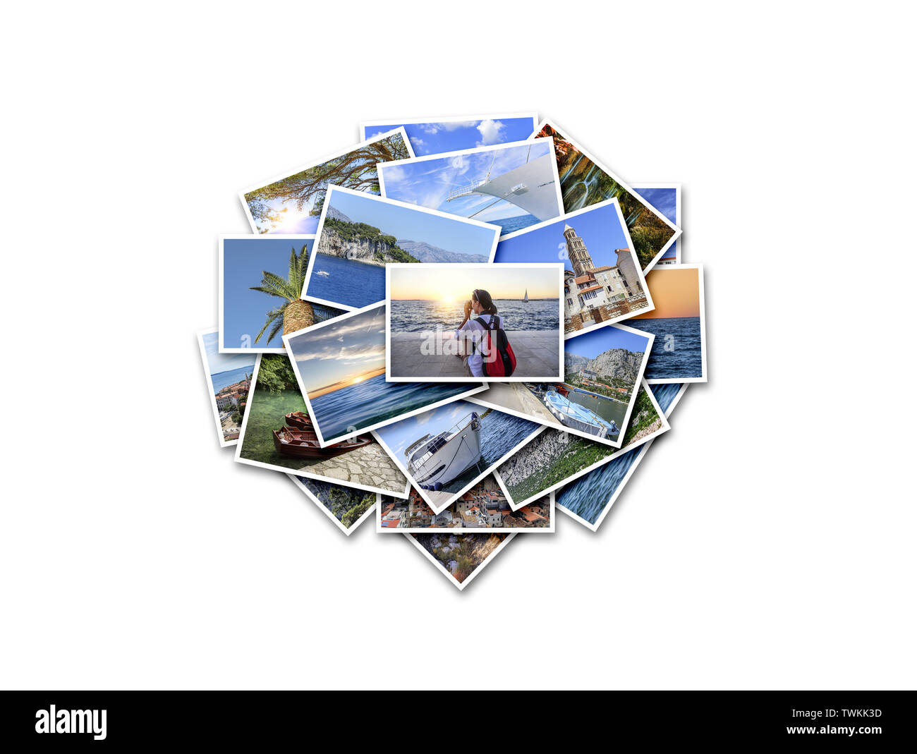 World travel collage hi-res stock photography and images - Alamy