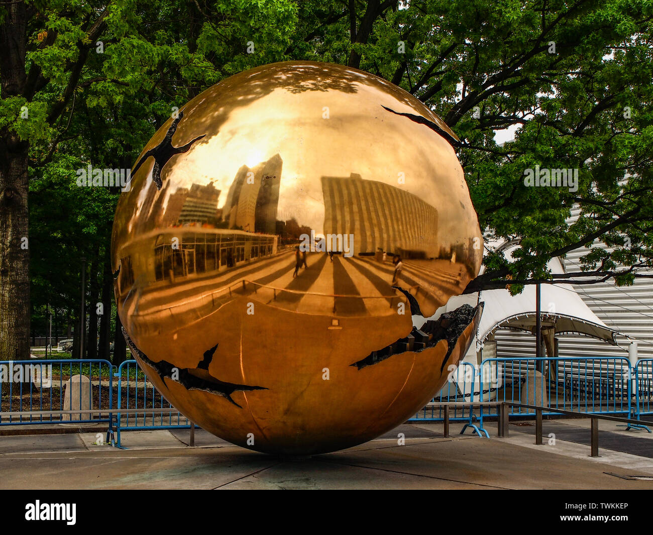 New York - United States, June 25, 2015 - "Sphere within sphere ...