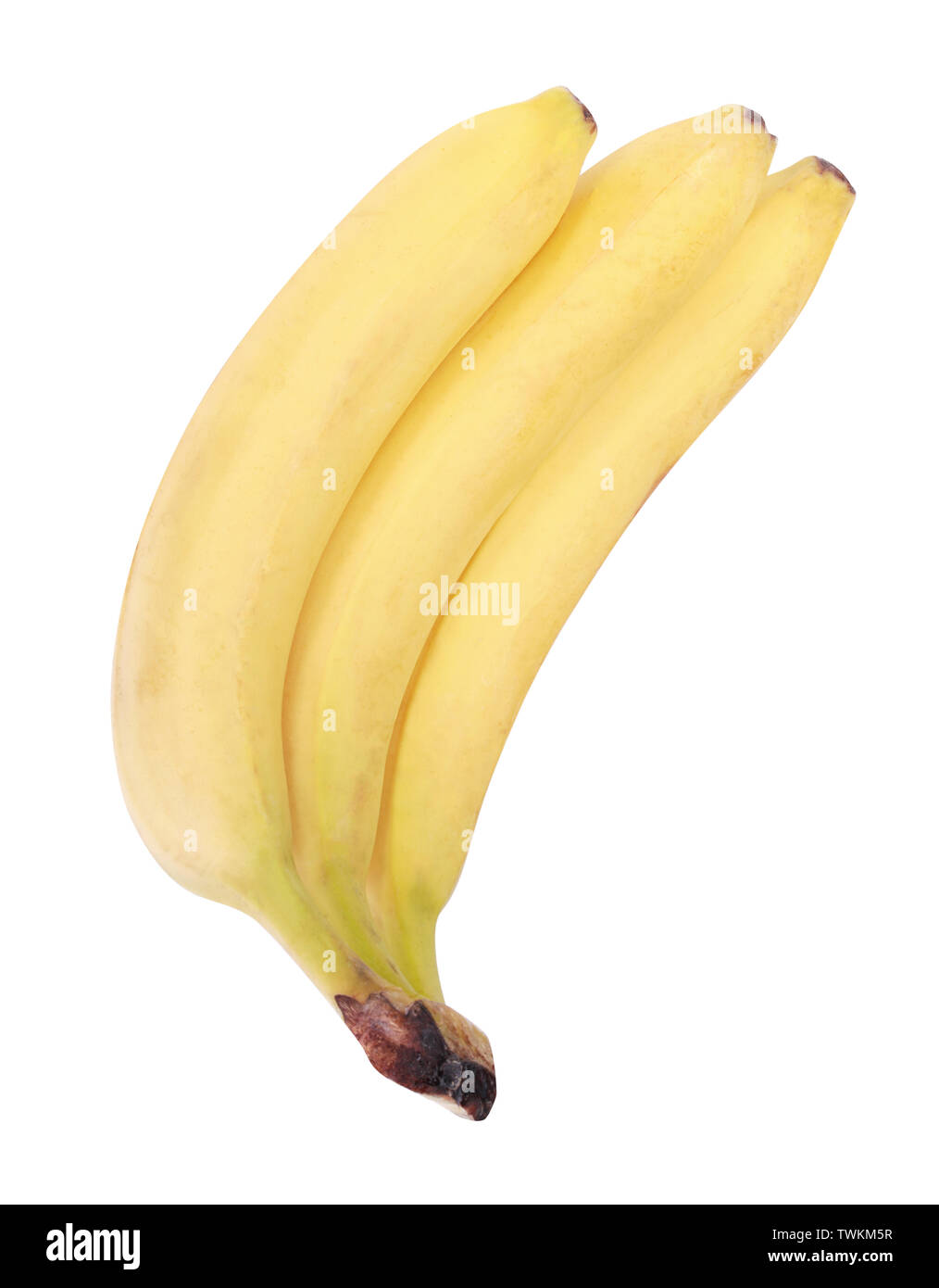 many yellow banana isolated Stock Photo - Alamy