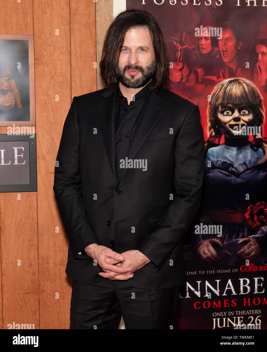 Westwood, CA - June 20, 2019: Gary Dauberman arrives for the Premiere ...