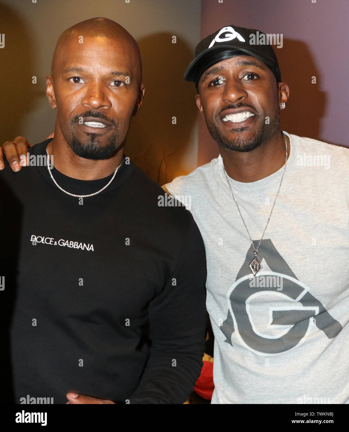 Jamie foxx backstage hi-res stock photography and images - Alamy