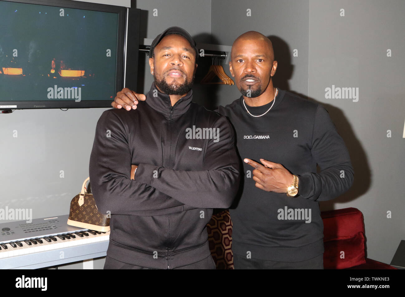 Los Angeles, Ca, USA. 21st June, 2019. Tank & Jamie Foxx attend the ...