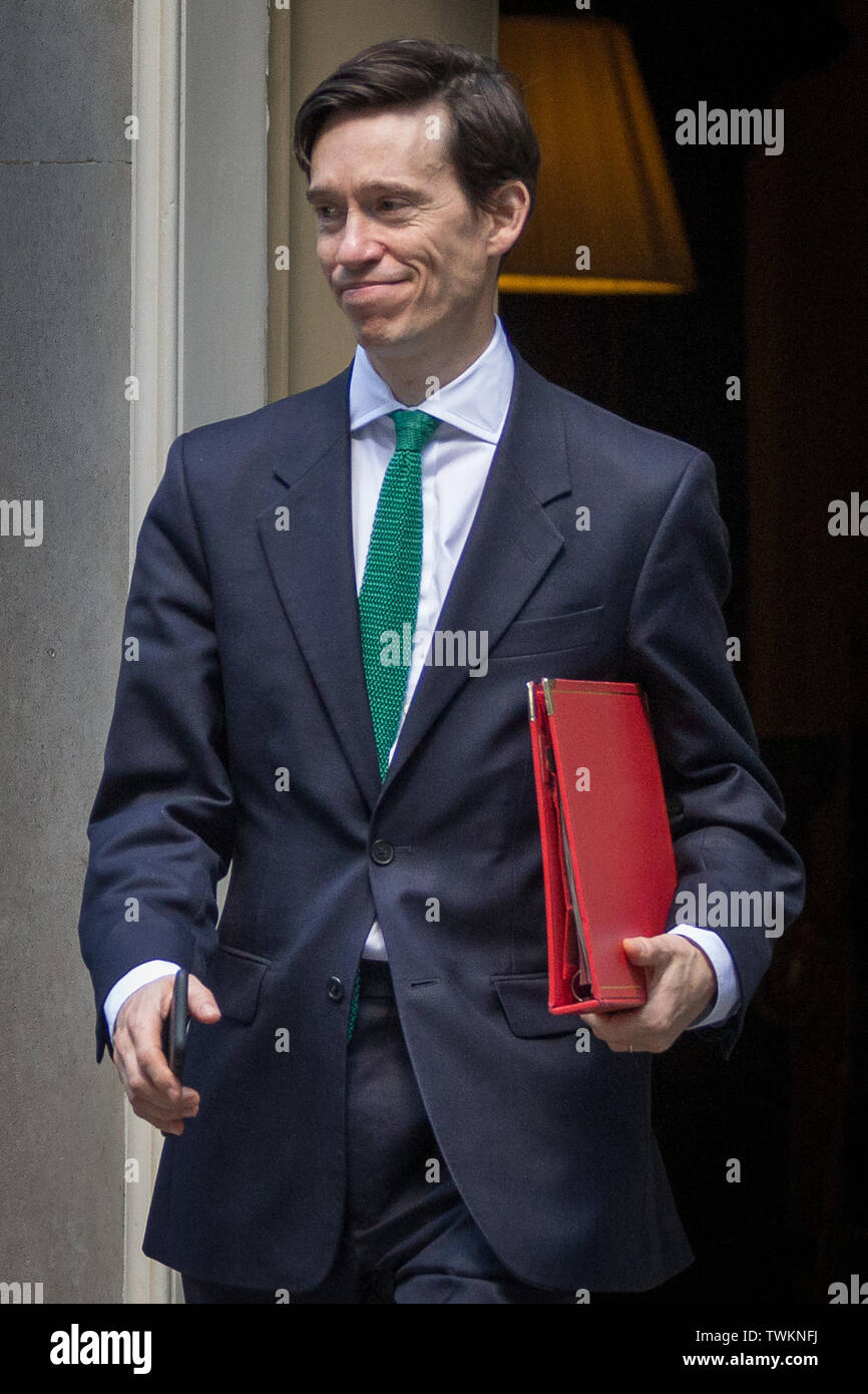 Ministers Depart Downing Street following cabinet meeting. Featuring ...