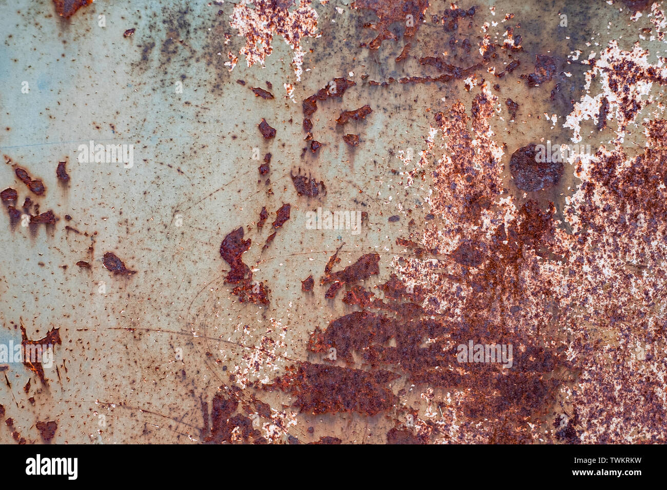 Close up rust on surface of the old iron, Rusty metal steel metal sheet ...