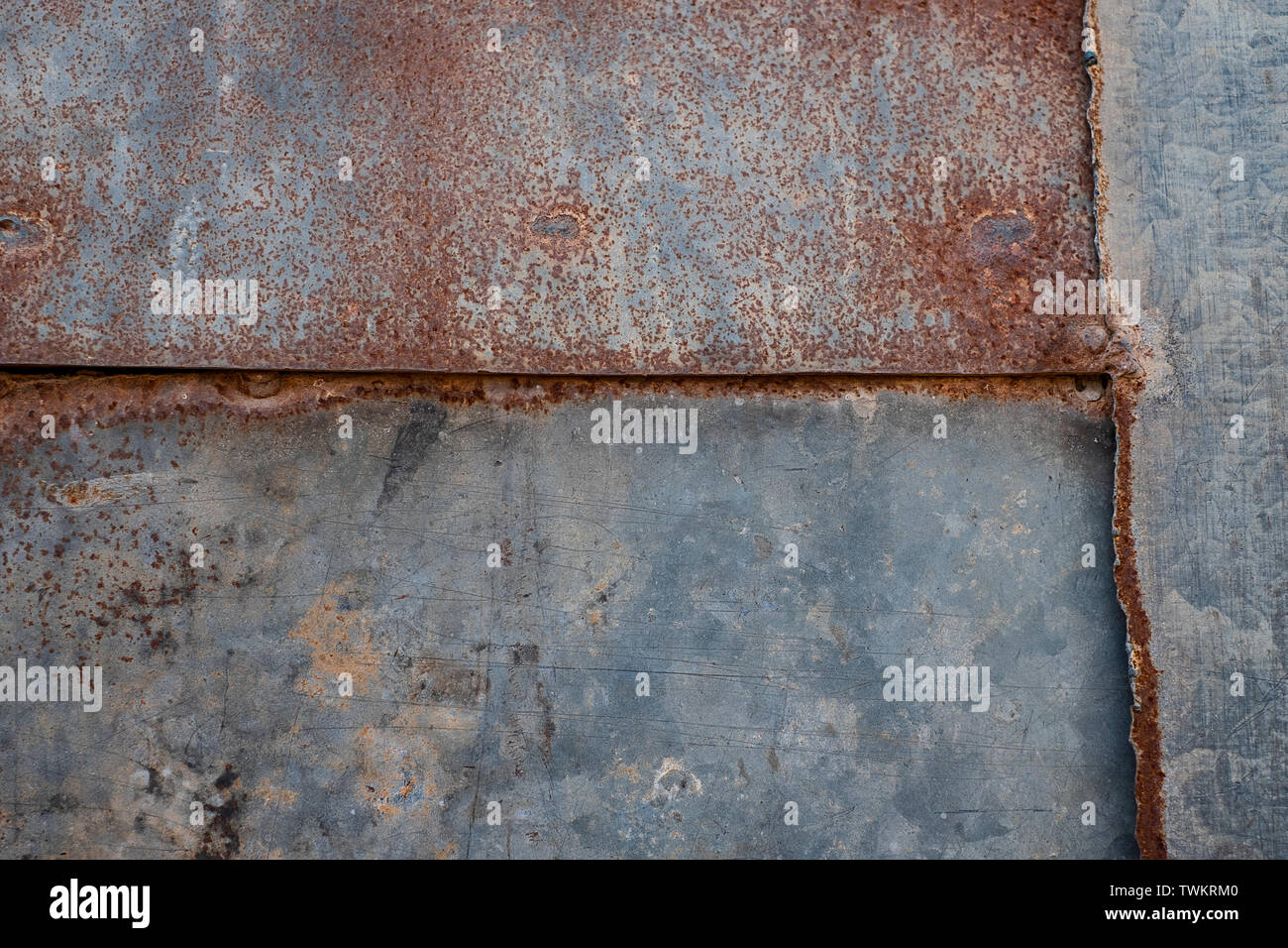 Close up rust on surface of the old iron, Rusty metal steel metal sheet ...