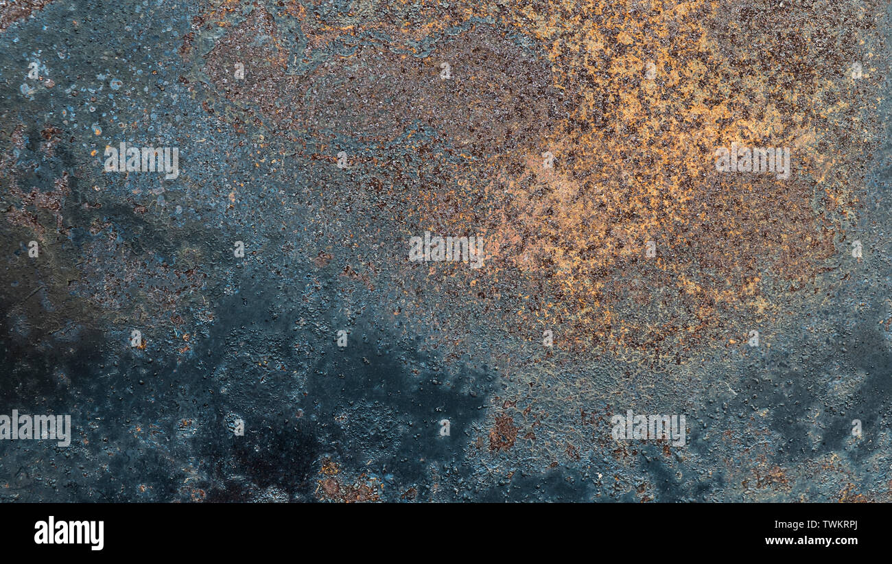 Close up rust on surface of the old iron, Rusty metal steel metal sheet ...
