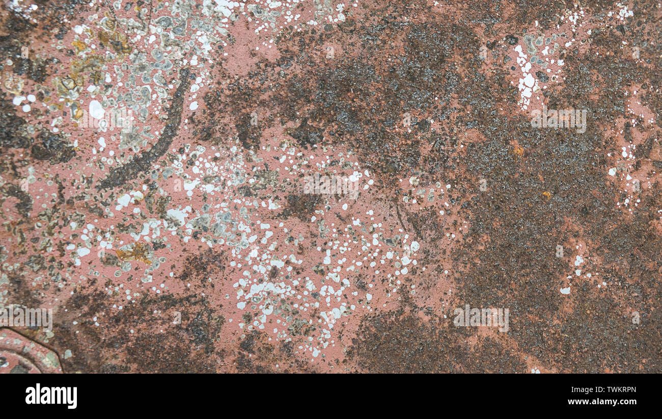 Close up rust on surface of the old iron, Rusty metal steel metal sheet ...