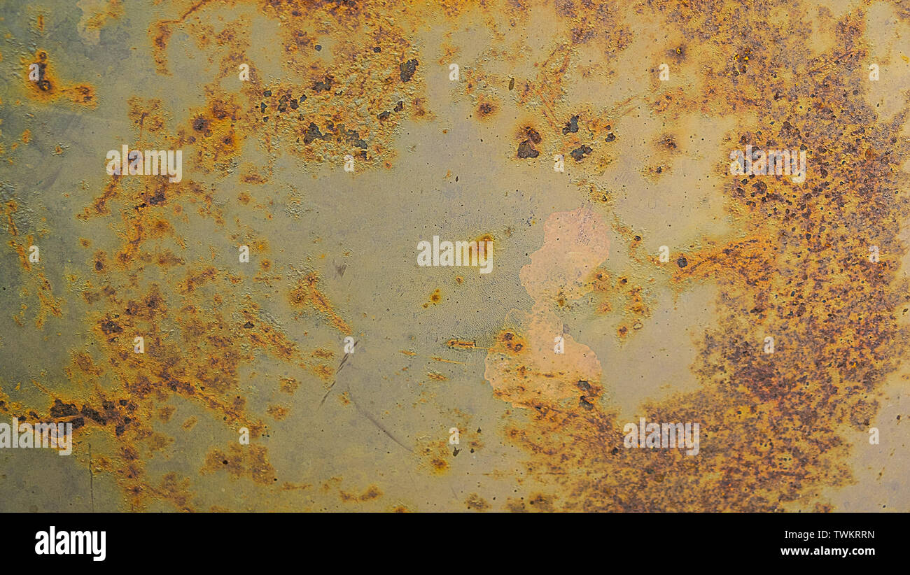 Close up rust on surface of the old iron, Rusty metal steel metal sheet ...