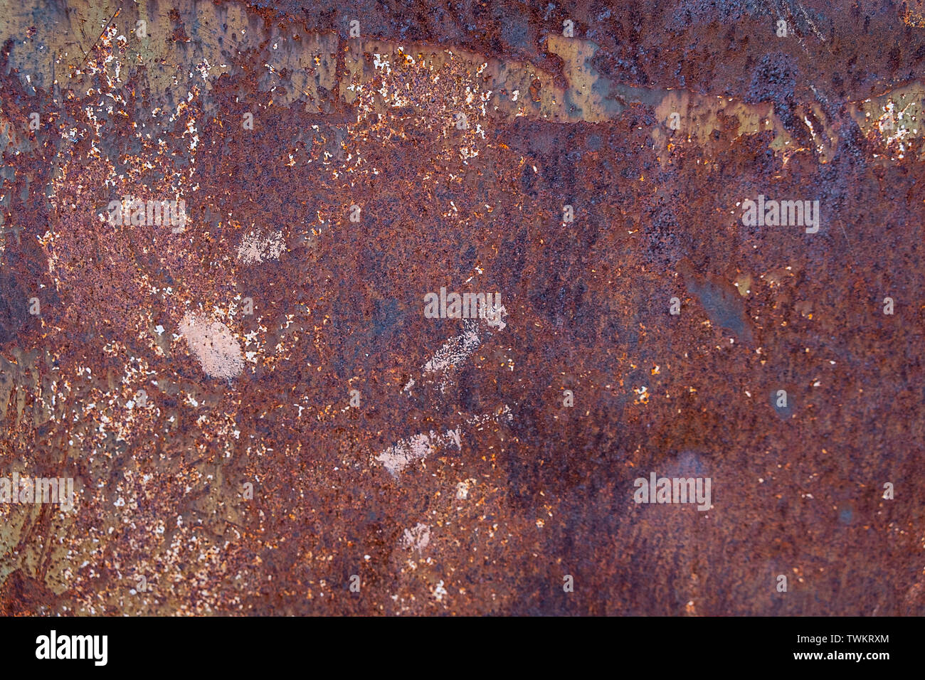 Close up rust on surface of the old iron, Rusty metal steel metal sheet ...