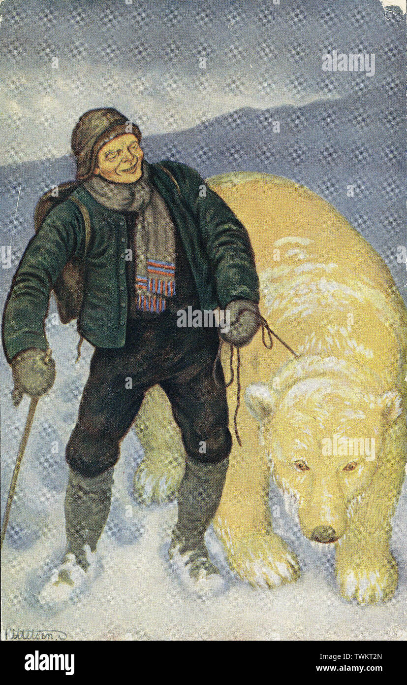 Theodor Kittelsen - Jetten Dovrefjell Stock Photo - Alamy