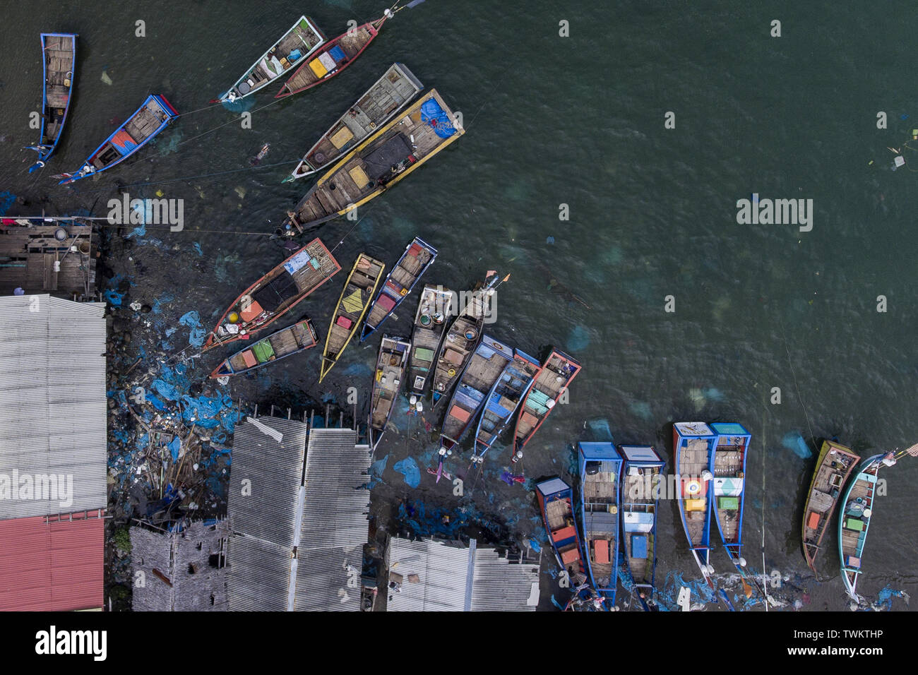 Greenpeace indonesia aerial hi-res stock photography and images - Alamy