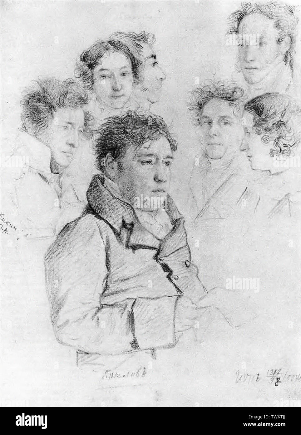 Krylov ivan hi-res stock photography and images - Alamy