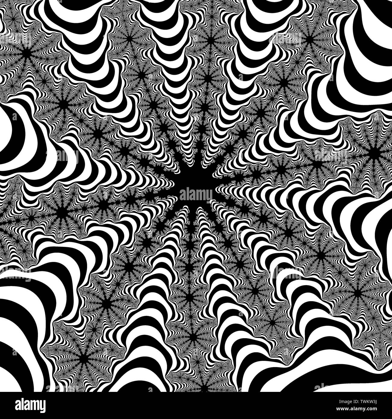 An image created using computer graphics, a picture of a mathematical ...