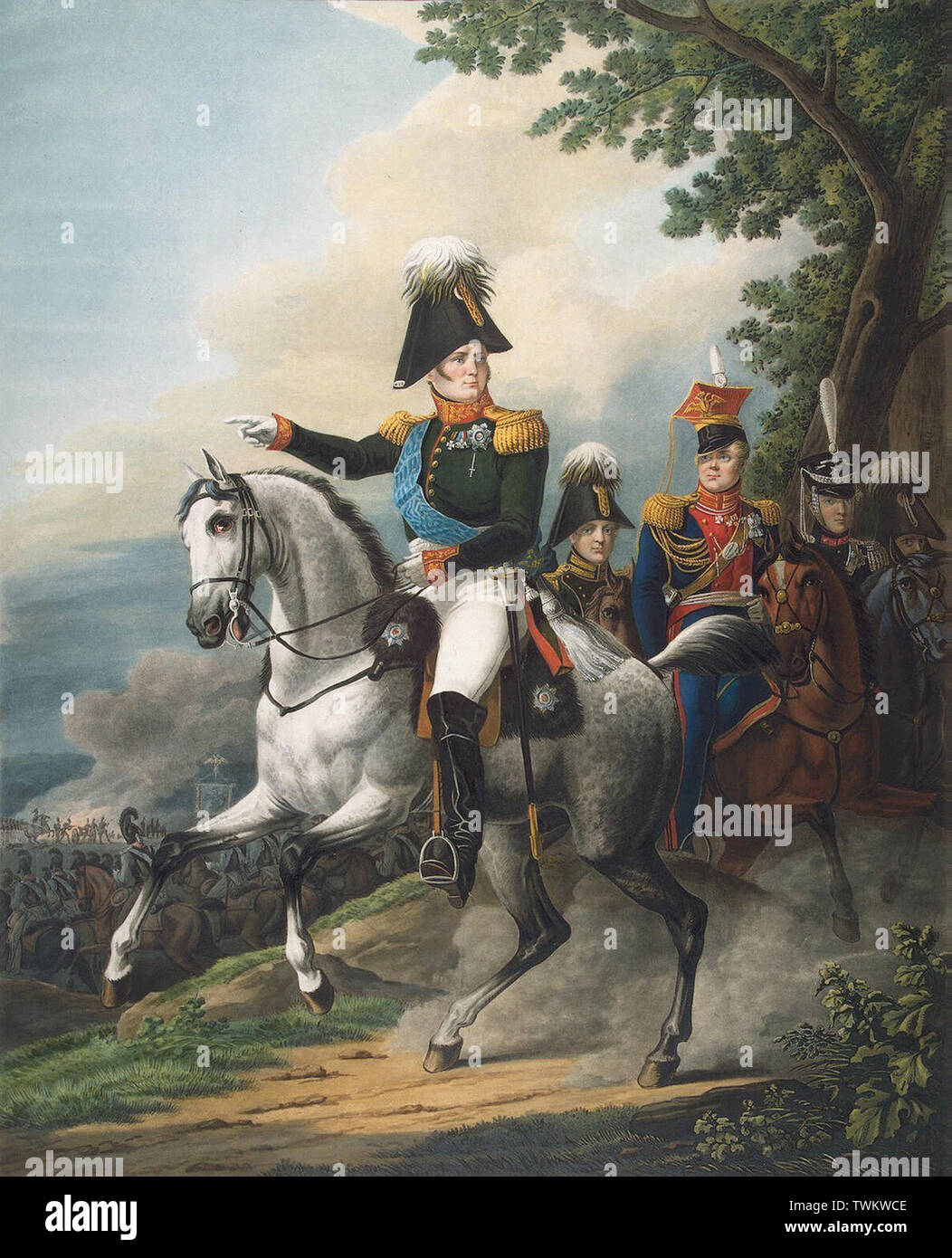 Portrait alexander i hi-res stock photography and images - Alamy