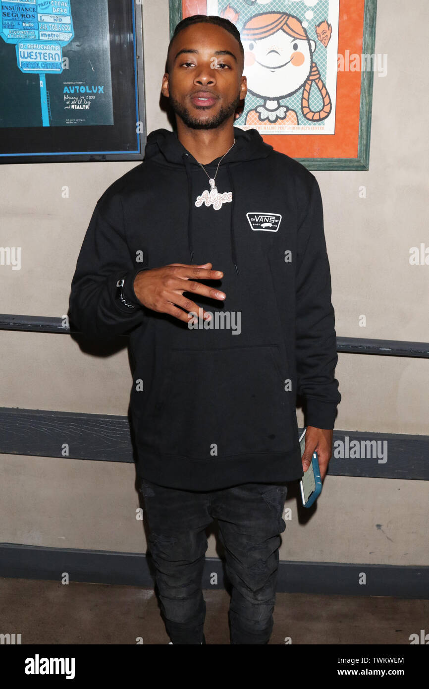 Los Angeles, Ca, USA. 21st June, 2019. Albee Smith attends the Tank ...