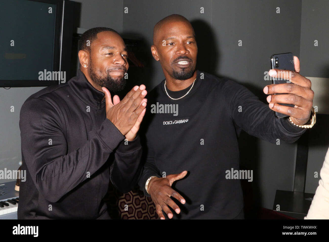 Los Angeles, Ca, USA. 21st June, 2019. Tank & Jamie Foxx attend the ...