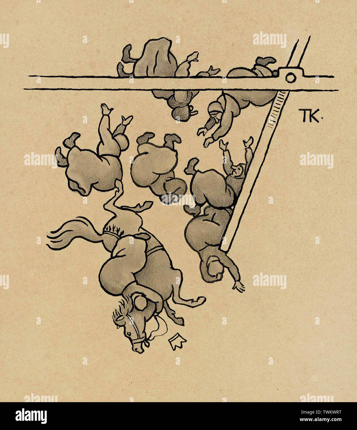 Theodor Kittelsen - White Bear King Valemon Db50 1912 Stock Photo - Alamy