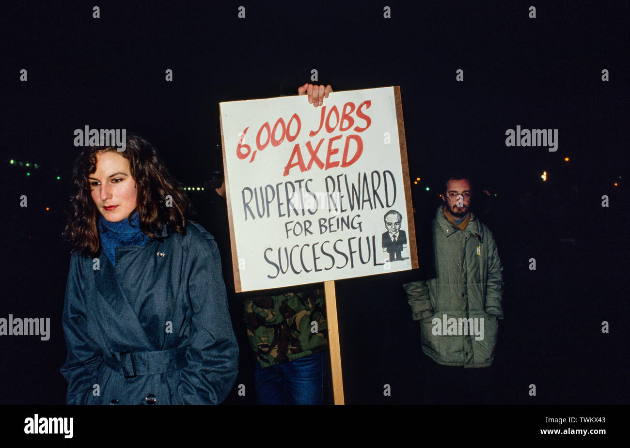 Wapping strike hi-res stock photography and images - Alamy