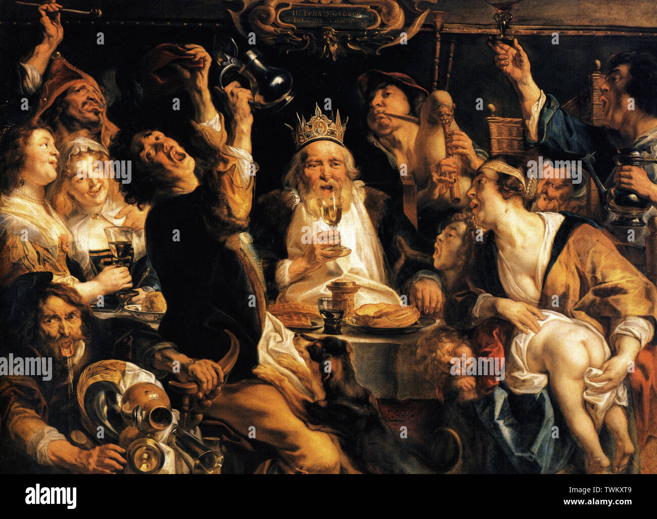 Jacob jordaens king hi-res stock photography and images - Alamy