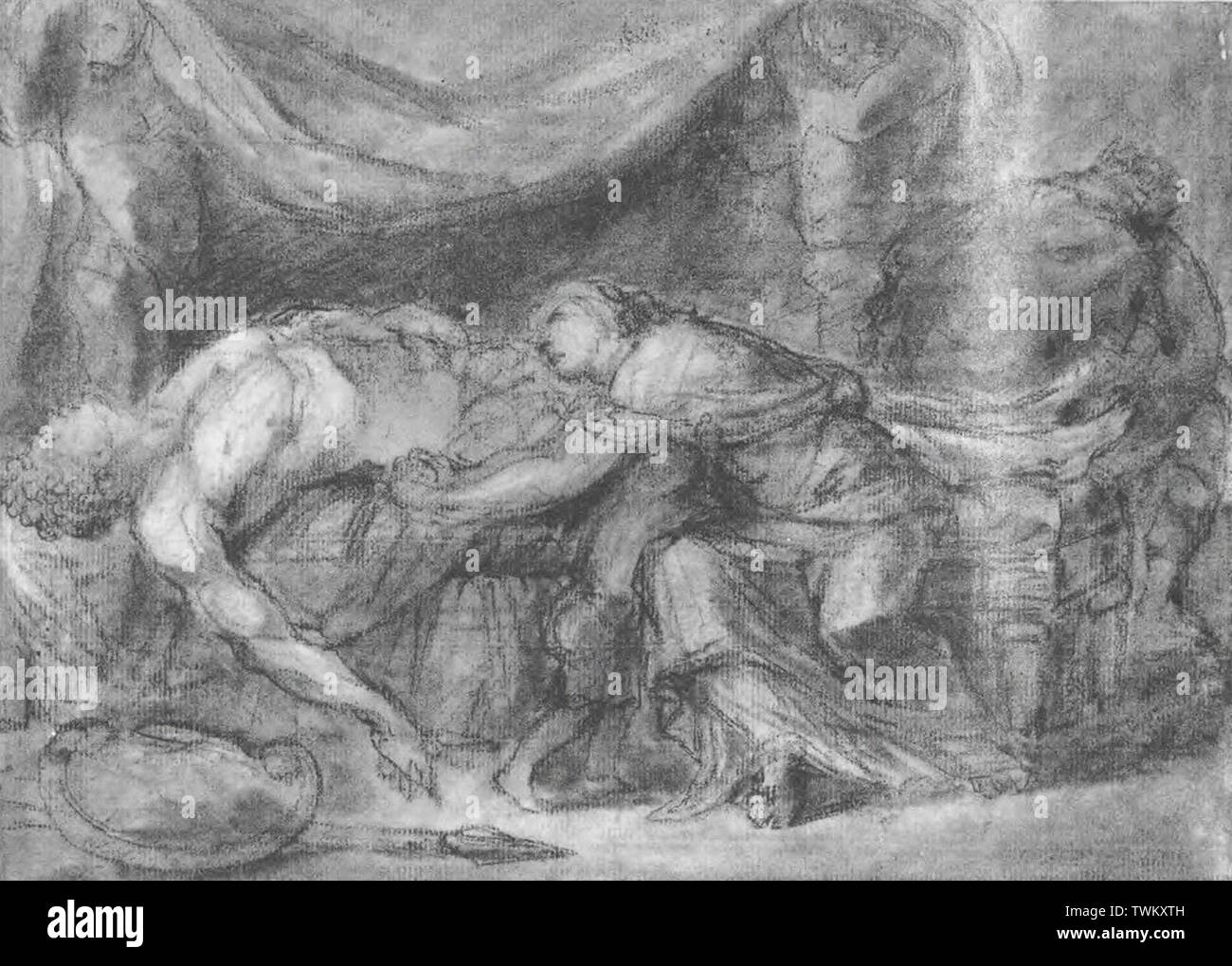 Orest Adamovich Kiprensky - Hector Andromache 1803 Stock Photo - Alamy