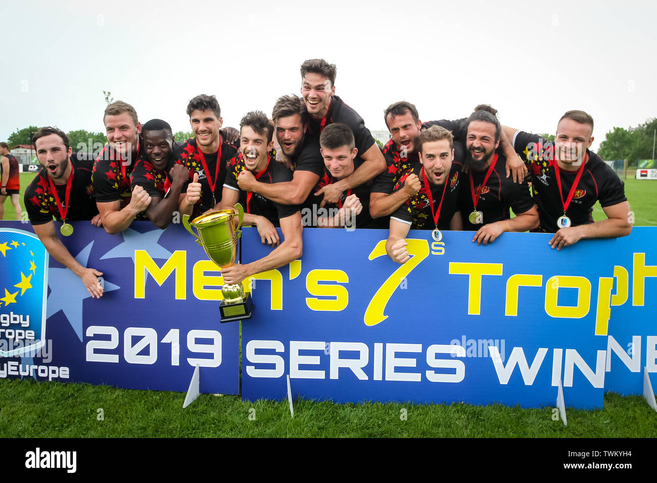 Zagreb, Croatia - 16th June, 2019 : Stjepan Spajic Stadium - European ...
