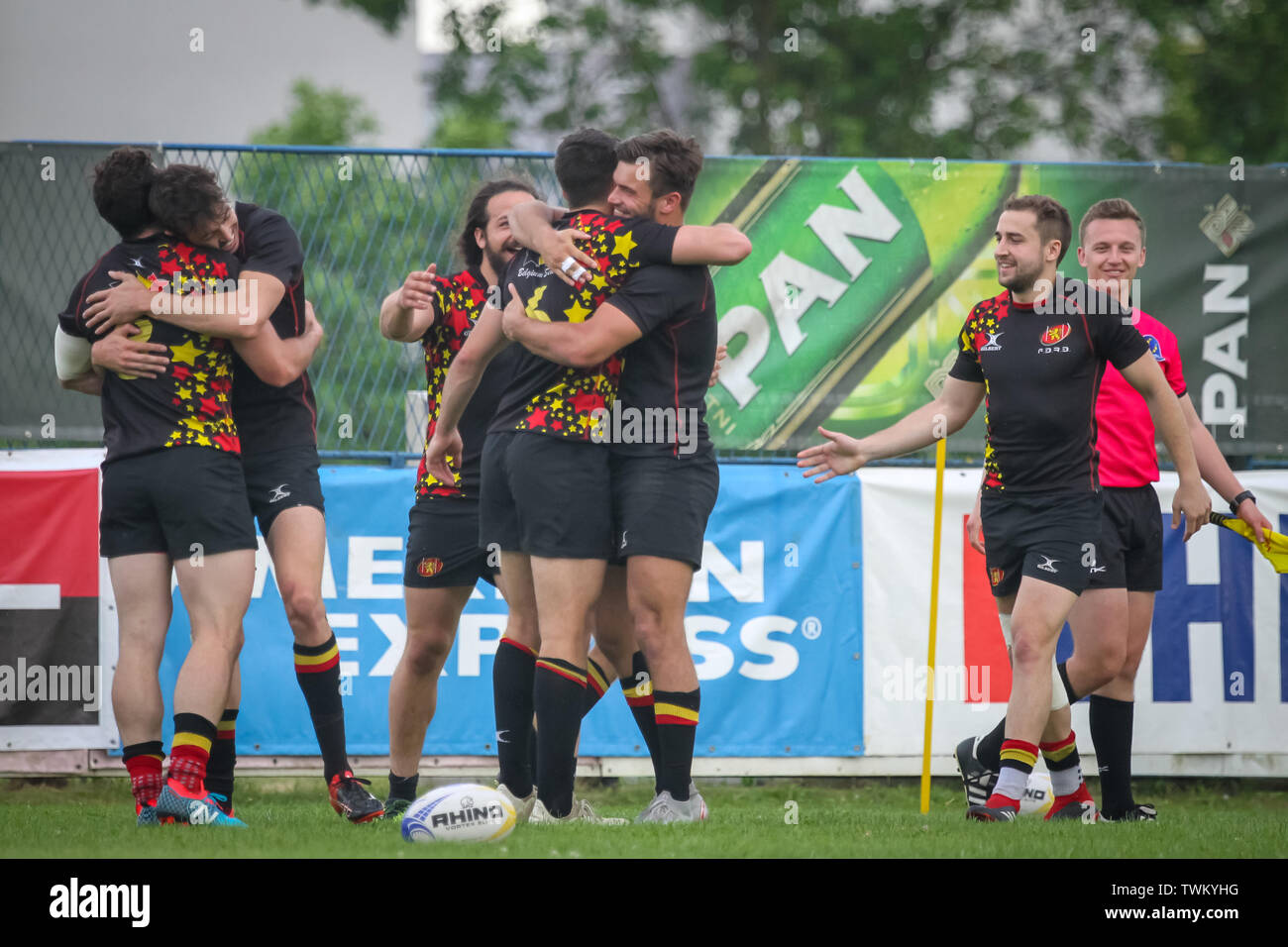 Zagreb, Croatia - 16th June, 2019 : Stjepan Spajic Stadium - European ...