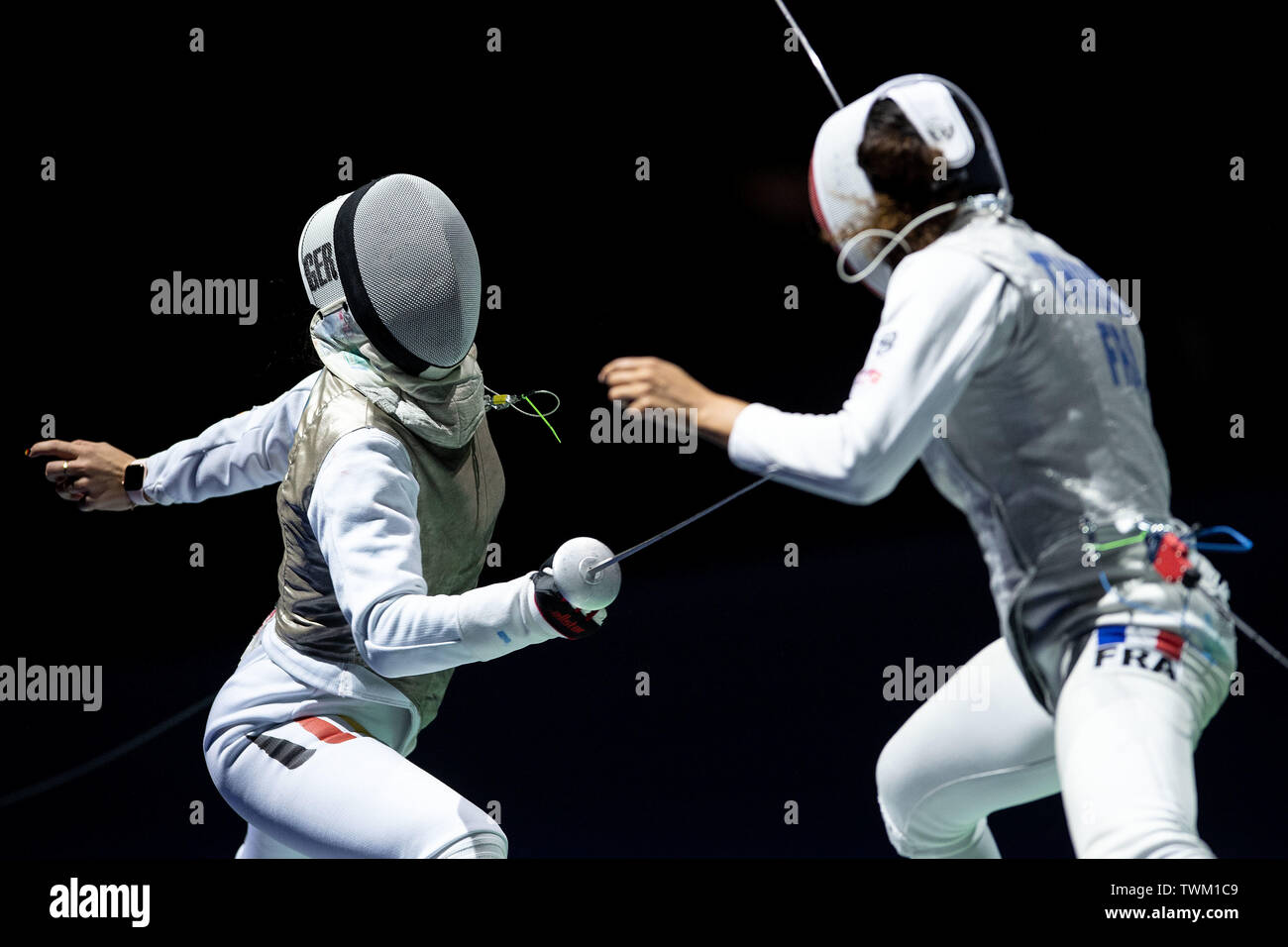 Duesseldorf, Germany. 21st June, 2019. Fencing: European Championship ...