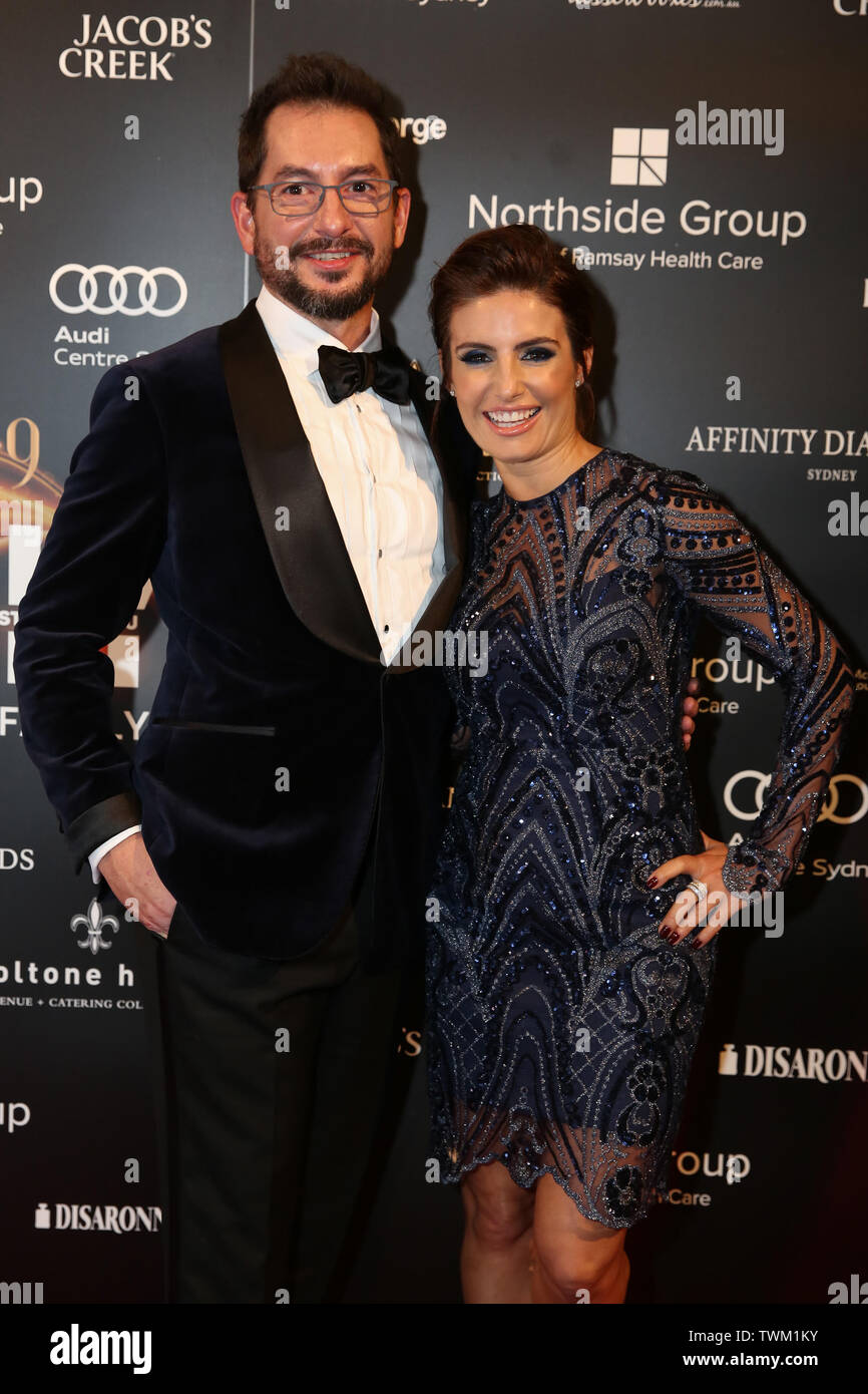 June 21, 2019 - Sydney, NSW, Australia - ADAM RIGBY and ADA NICODEMOU ...