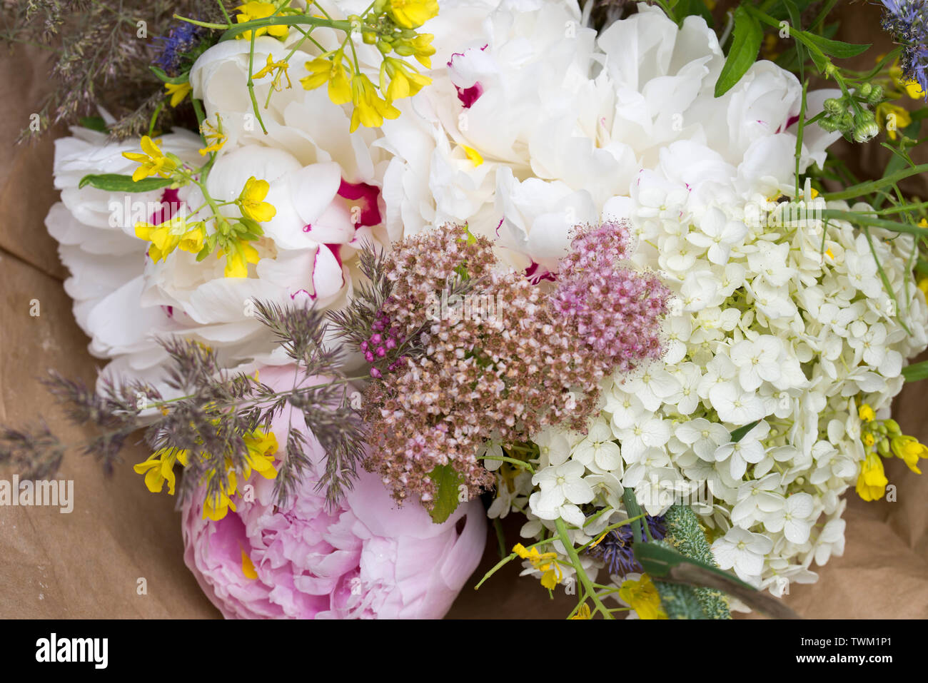 Summer bunch of flowers hi-res stock photography and images - Alamy