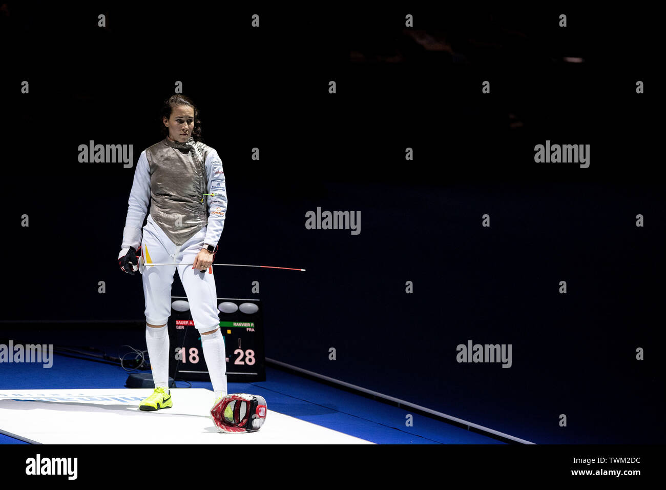 Duesseldorf, Germany. 21st June, 2019. Fencing: European Championship ...