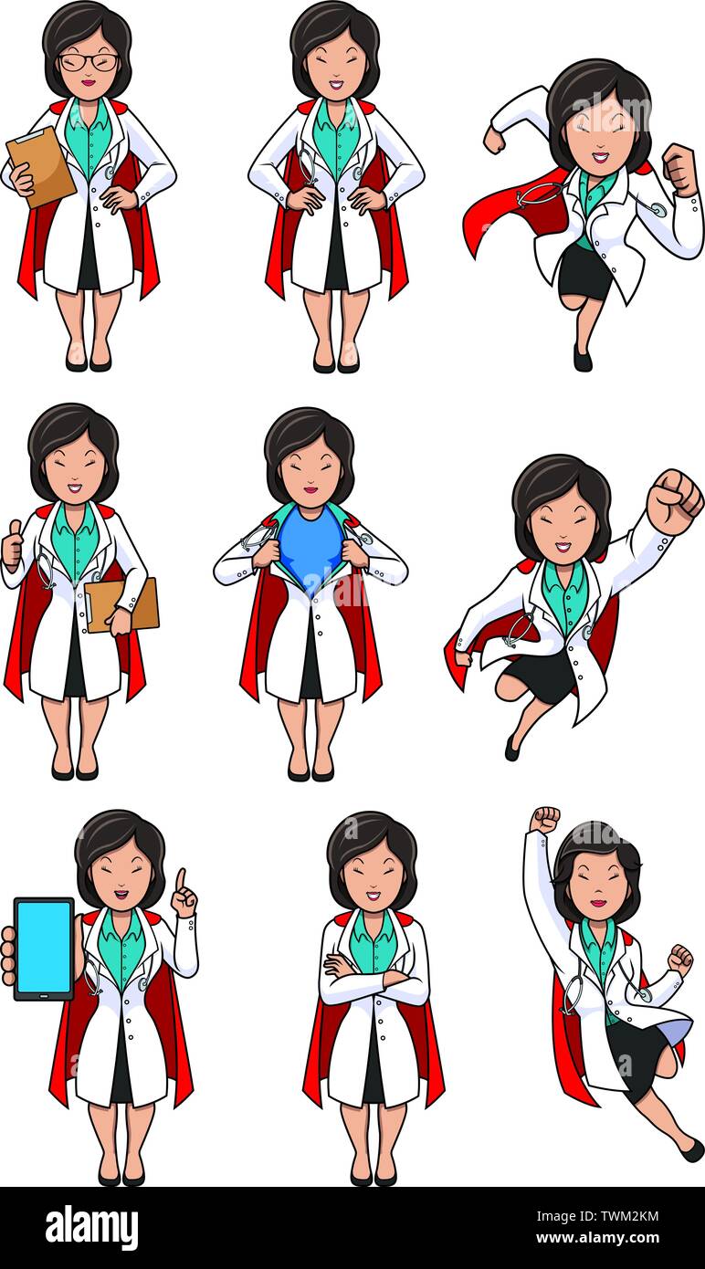 Happy asian female smiling Stock Vector Images - Alamy