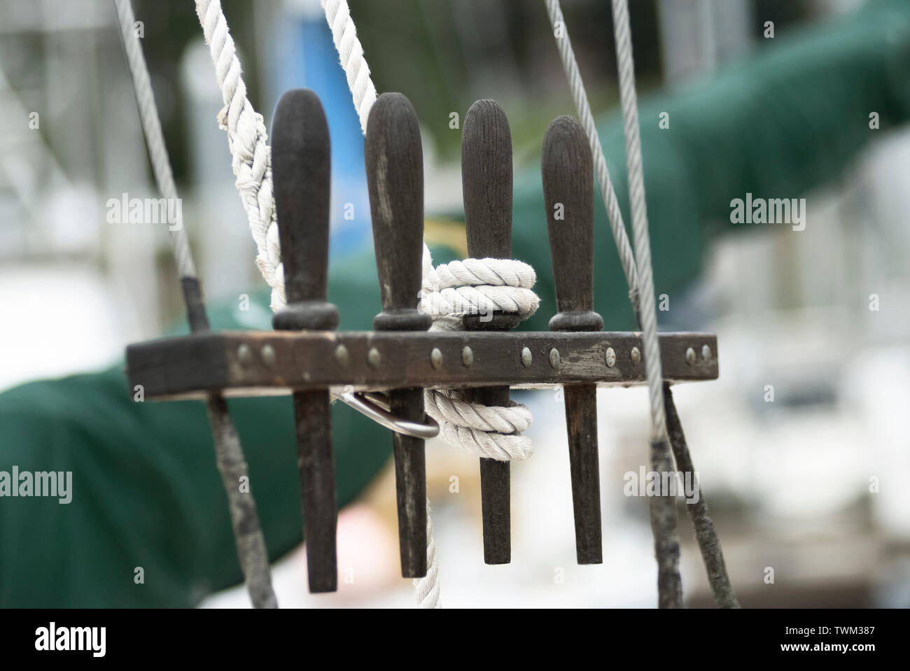 Sail boat rigging hi-res stock photography and images - Alamy