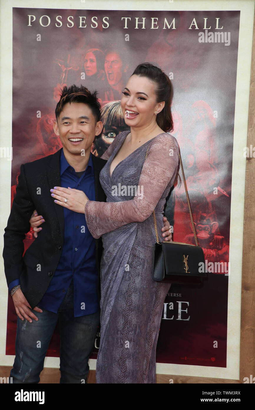 June 20, 2019 - U.S. - 20 June 2019 - Westwood, California - James Wan ...