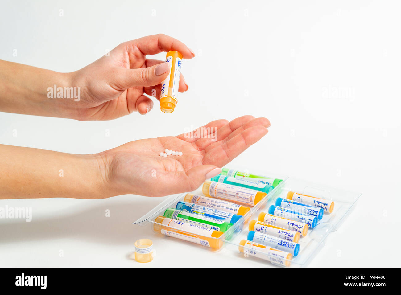 Non conventional medicines hi-res stock photography and images - Alamy