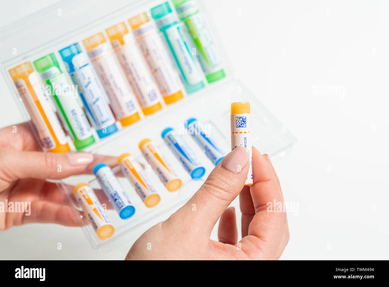 Woman taking photo illustration hi-res stock photography and images - Alamy