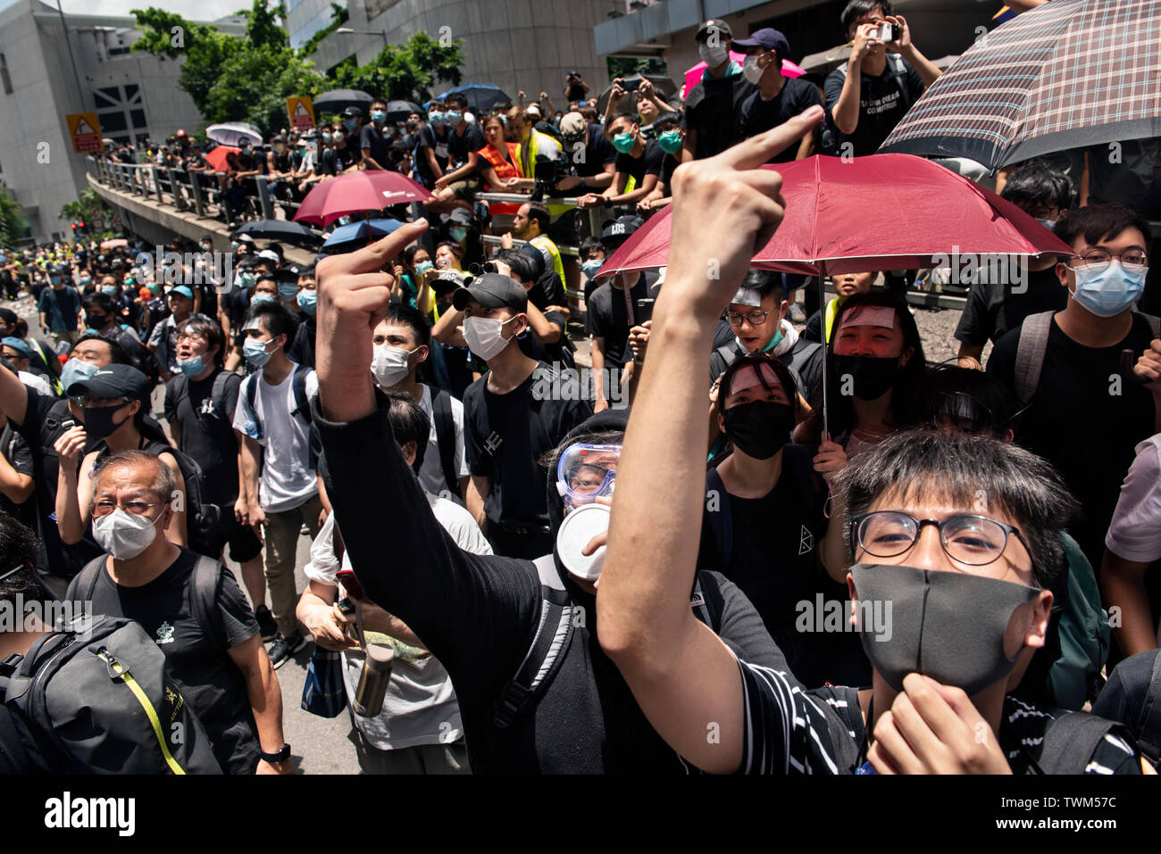 Middle finger demonstration hi-res stock photography and images - Alamy