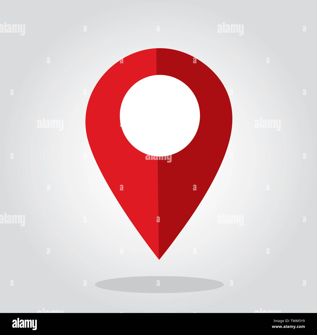 Location icon symbol Stock Photo - Alamy