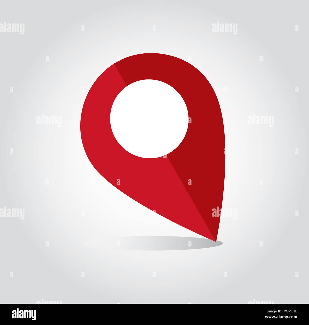 Location icon symbol Stock Photo - Alamy