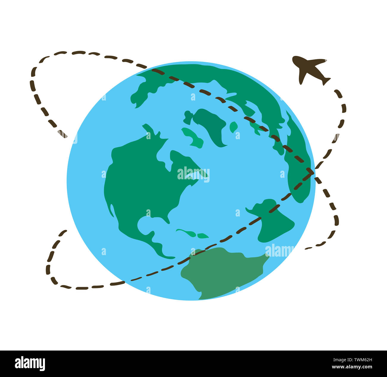 World map logo Cut Out Stock Images & Pictures - Alamy