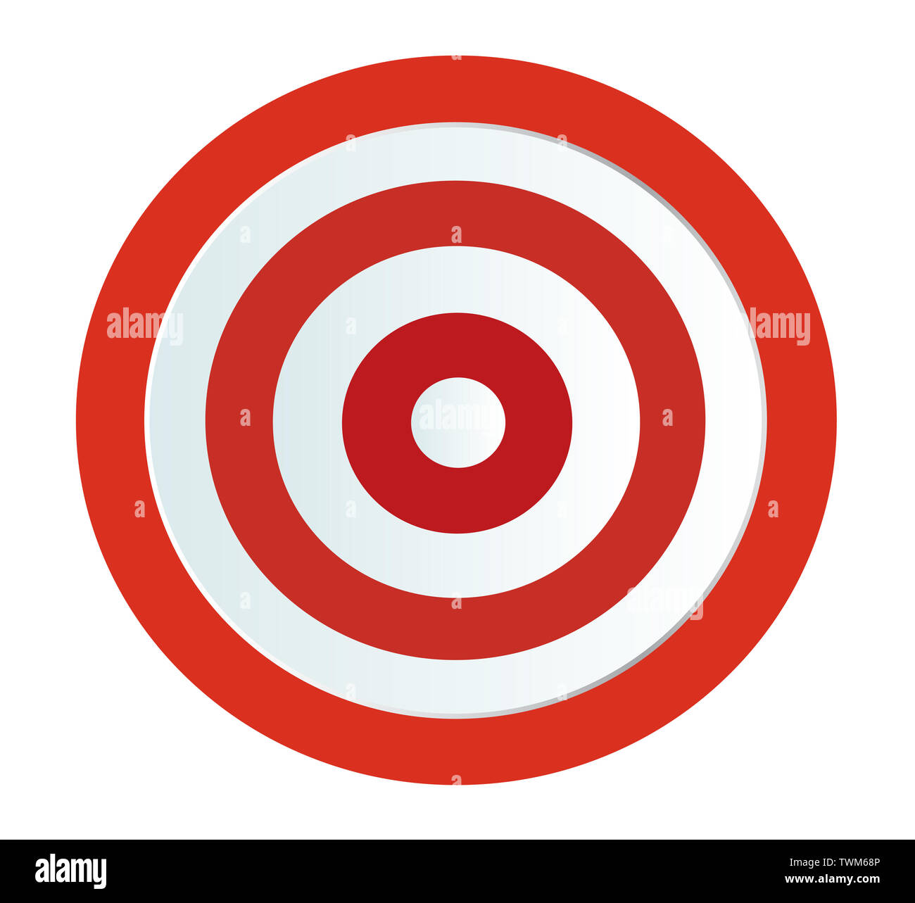 Bullseye archery Cut Out Stock Images & Pictures - Alamy