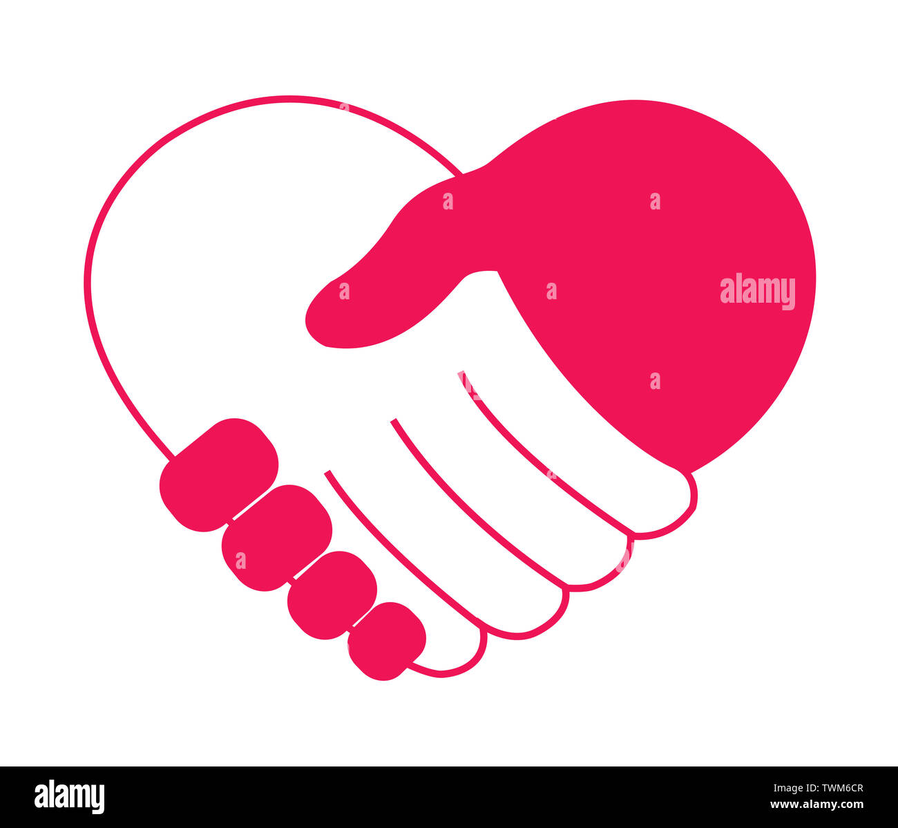 Hand Over Heart Clipart