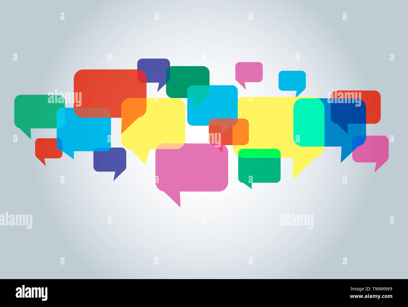 chat box , message box communication background Stock Photo - Alamy