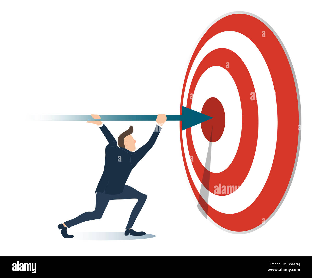 Isometric illustration business Cut Out Stock Images & Pictures - Alamy