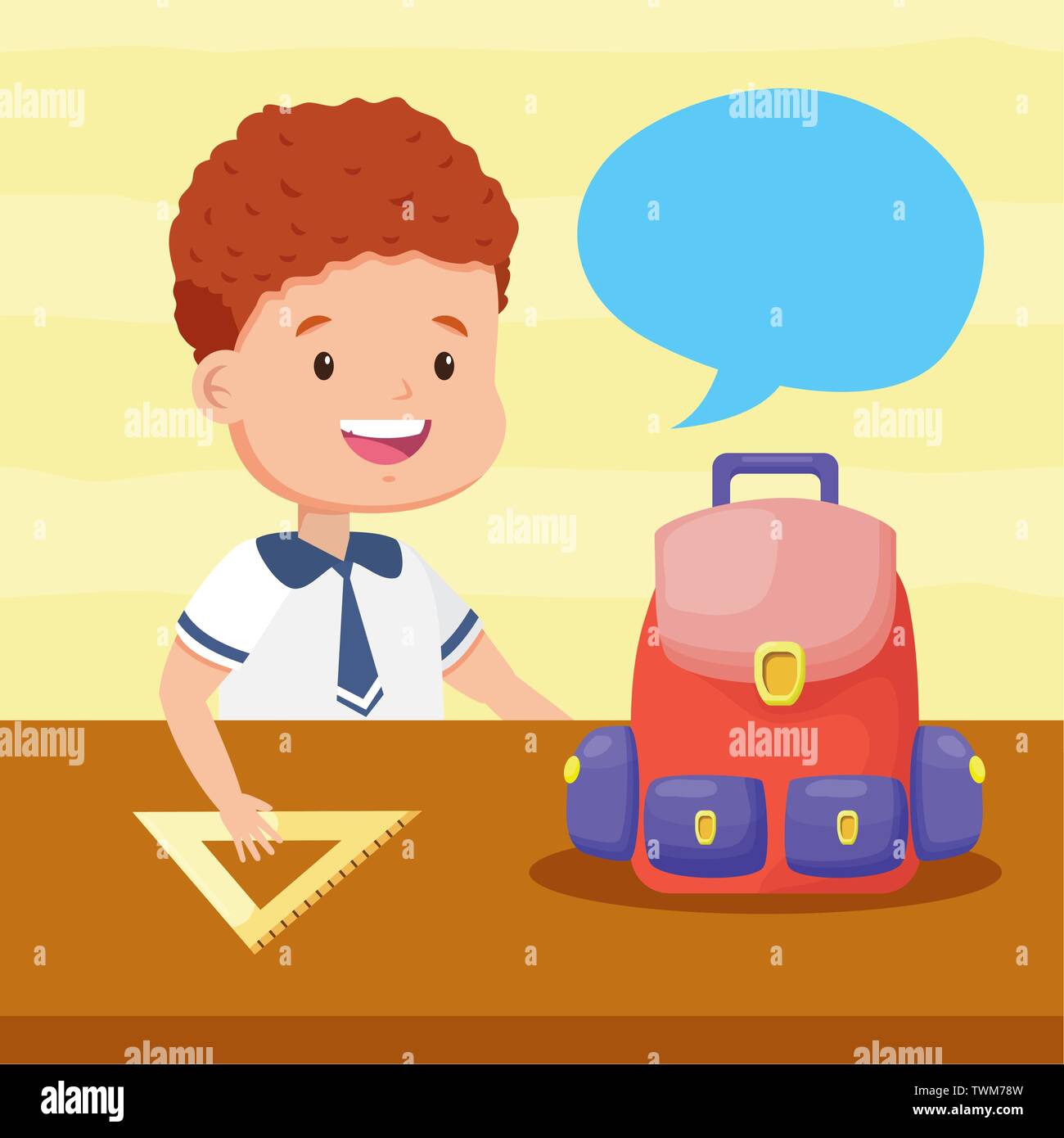 Back talking Stock Vector Images - Alamy