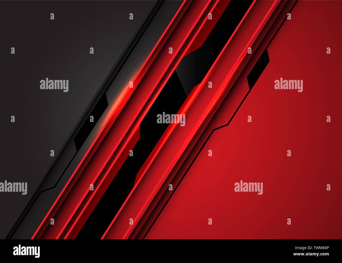 Abstract red circuit on Stock Vector Images - Alamy