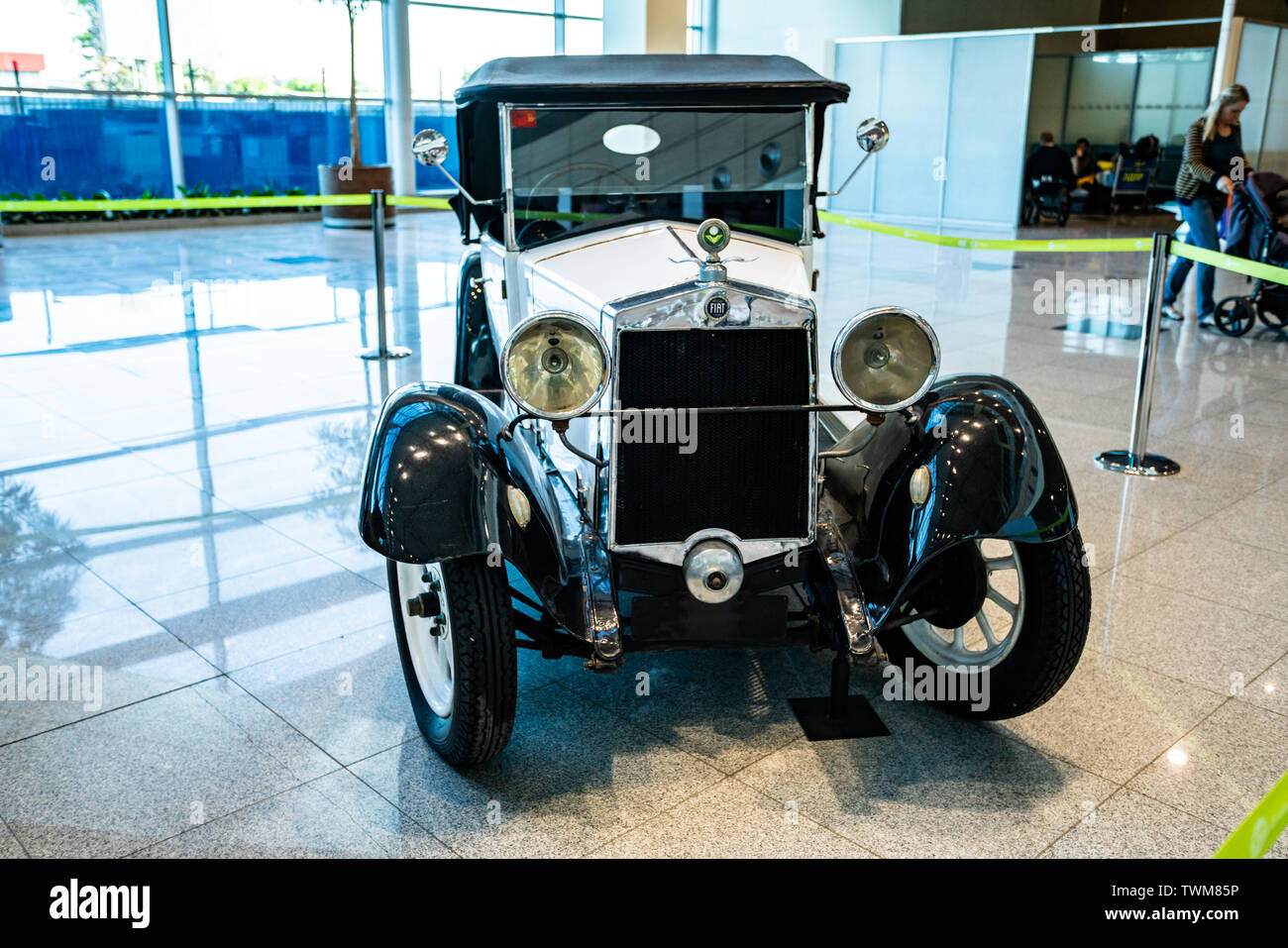MOSCOW, RUSSIA - MAY 27, 2019: Fiat 509 Spider built at year 1927 ...