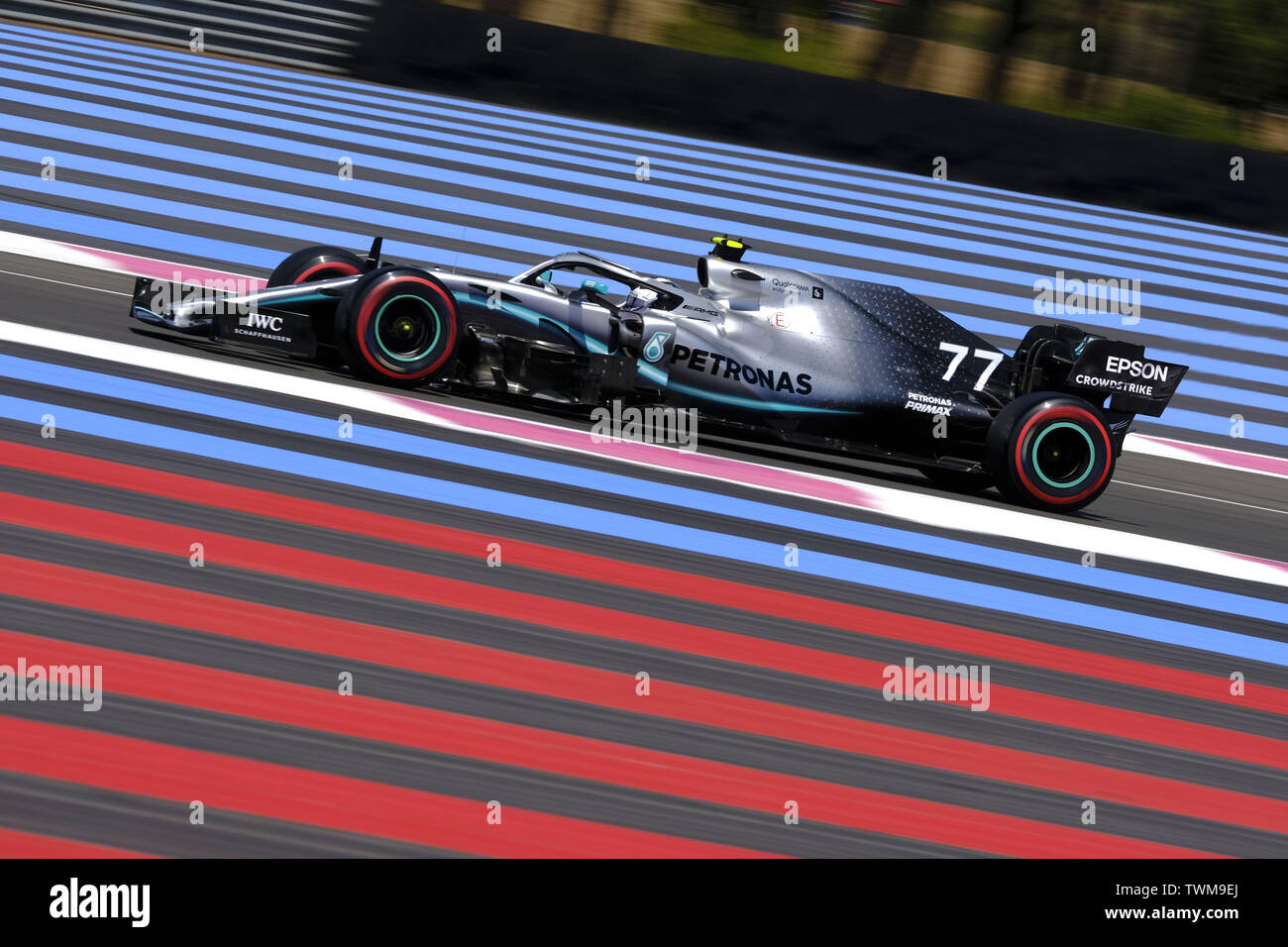Le Castellet, Var, France. 21st June, 2019. Mercedes Driver VALTTERI ...
