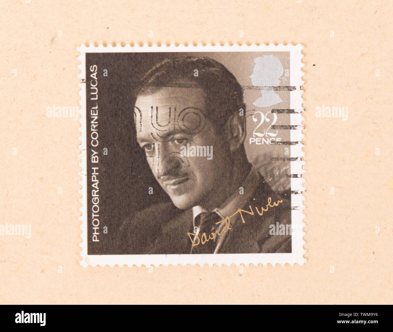 UNITED KINGDOM - CIRCA 1970: A stamp printed in the UK shows a picture ...